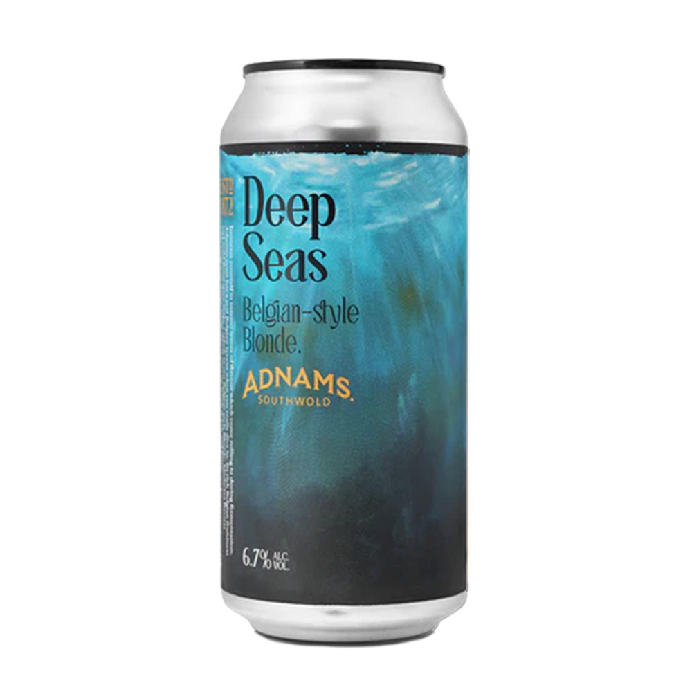 Adnams Deep Seas Belgian-Style Blonde 6.7% ABV 440ml Cans | Twelve Green Bottles Wine
