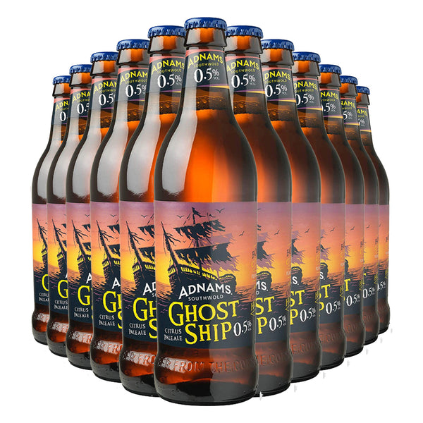 Adnams Ghost Ship – Alcohol Free Pale Ale 500ml Glass Bottle | Twelve ...