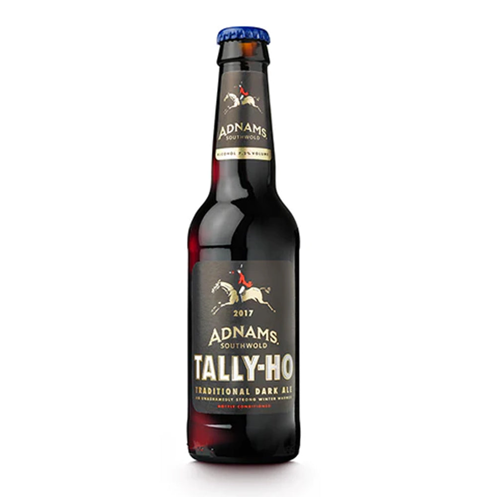Adnams Tally-Ho Barley Wine Dark Ale 330ml Glass Bottles | Twelve Green Bottles Wine