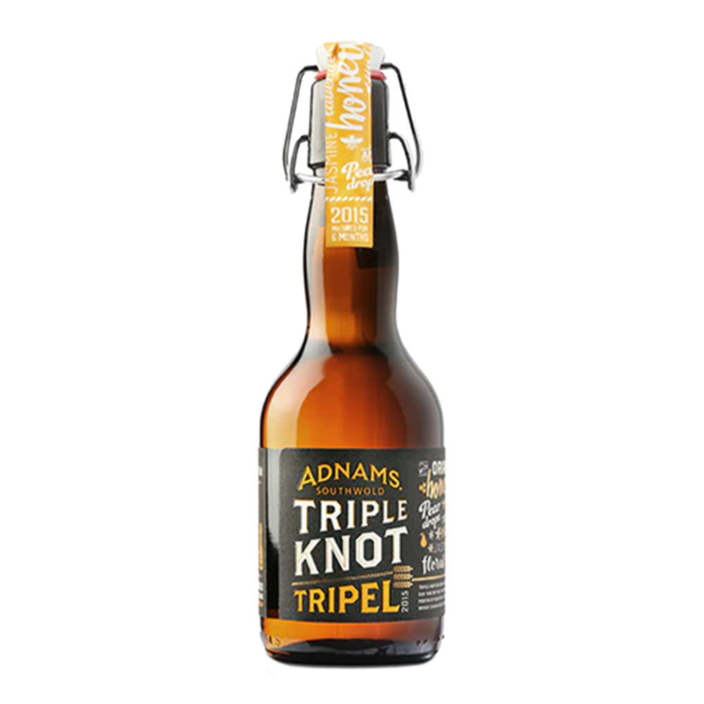 Adnams Triple Knot Belgian-style Tripel Ale 10% ABV 330ml Glass Bottle | Twelve Green Bottles Wine