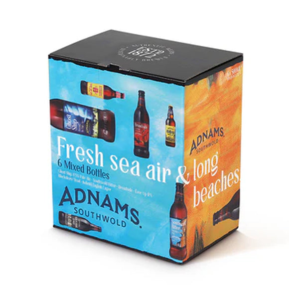 Adnams 6-Bottle Beer Selection Box | Twelve Green Bottles Wine