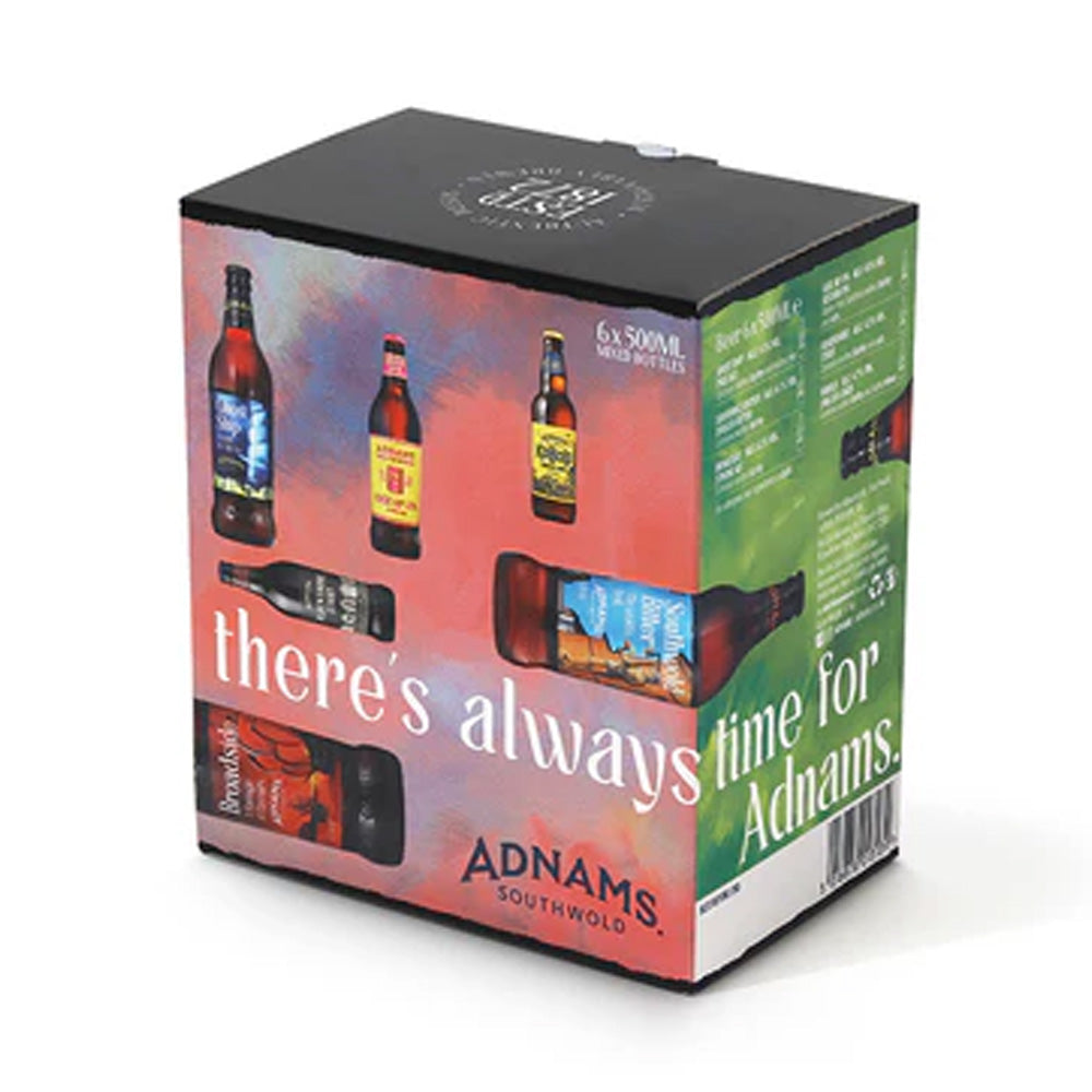 Adnams 6-Bottle Beer Selection Box | Twelve Green Bottles Wine