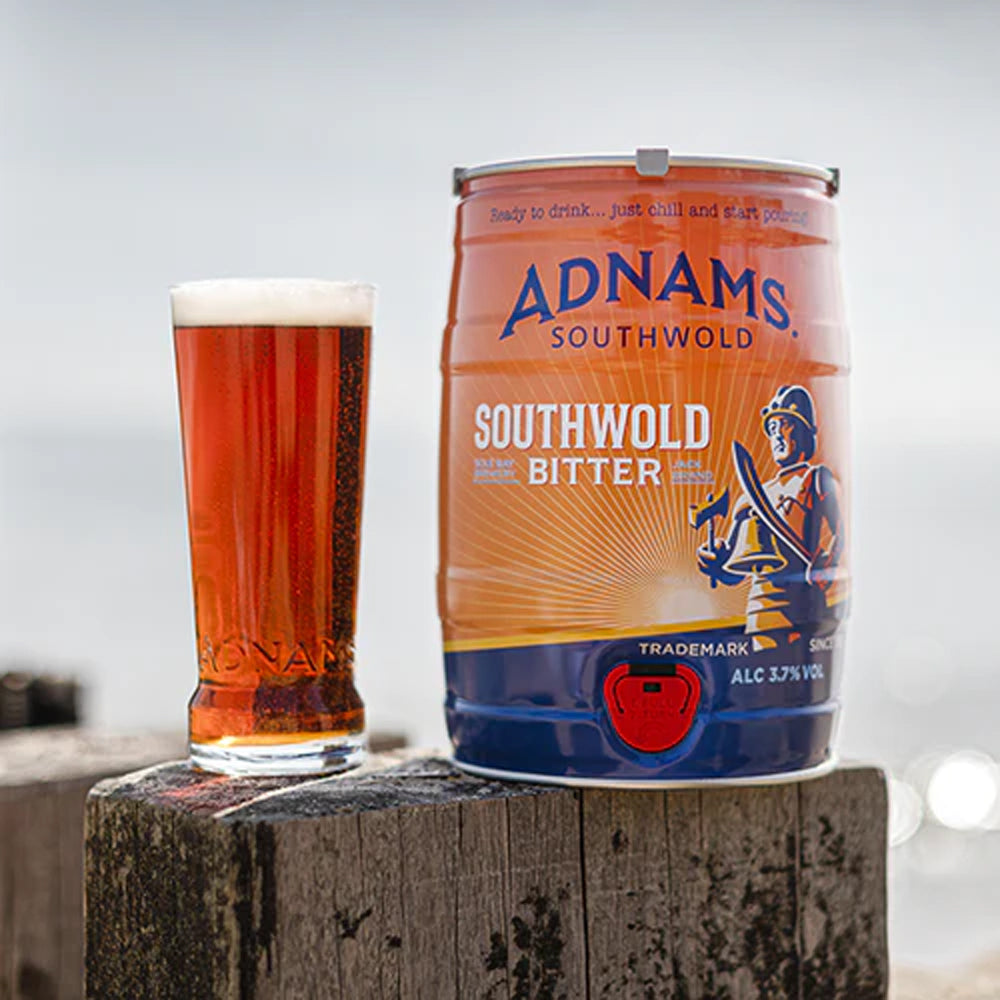 Adnams Mini Keg Pair | Southwold Bitter 3.7% & Old Ale 4.1% Mild | 2 x ...