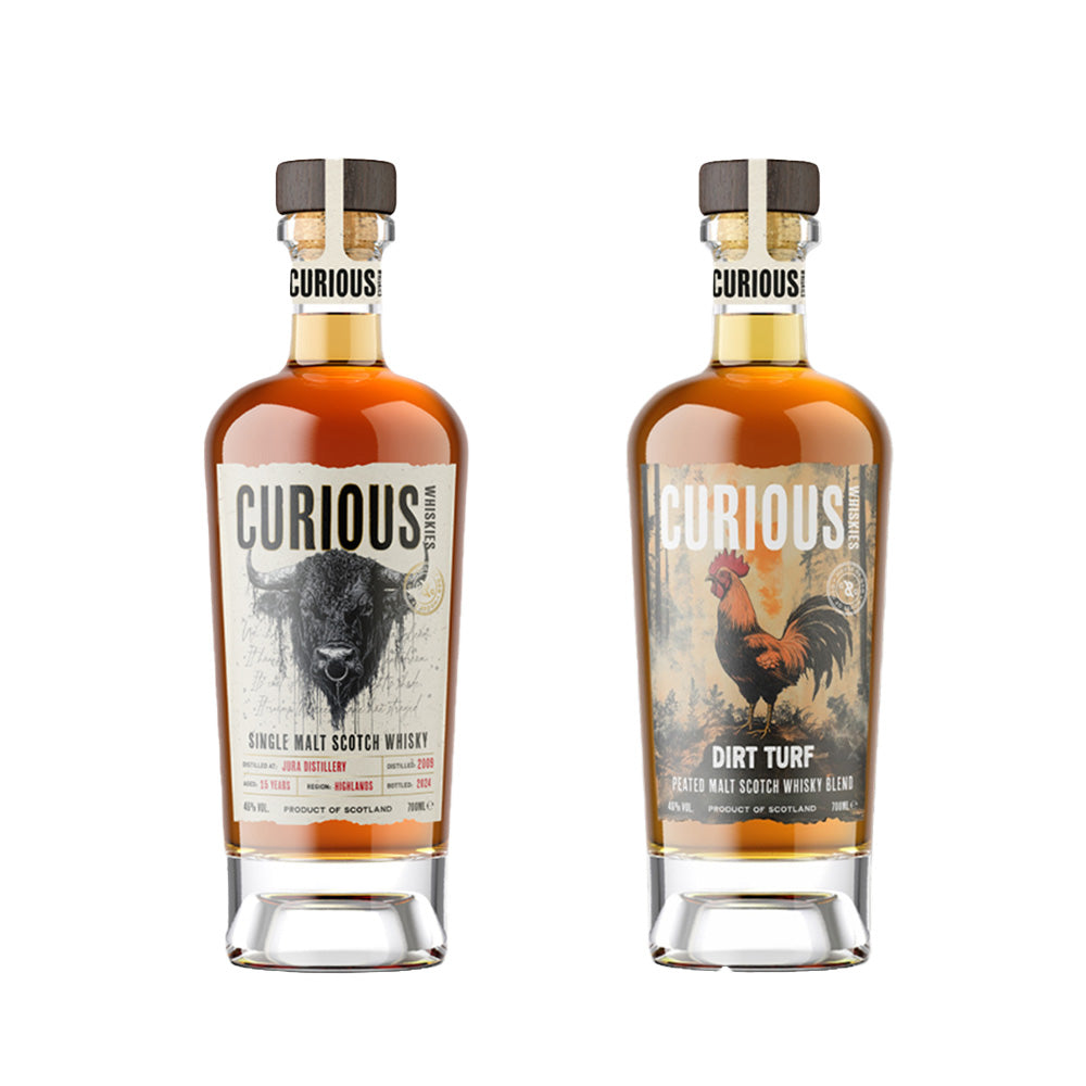 Curious Whiskies | Jura & Dirt Turf | Single Malt & Peated Blended Mal ...