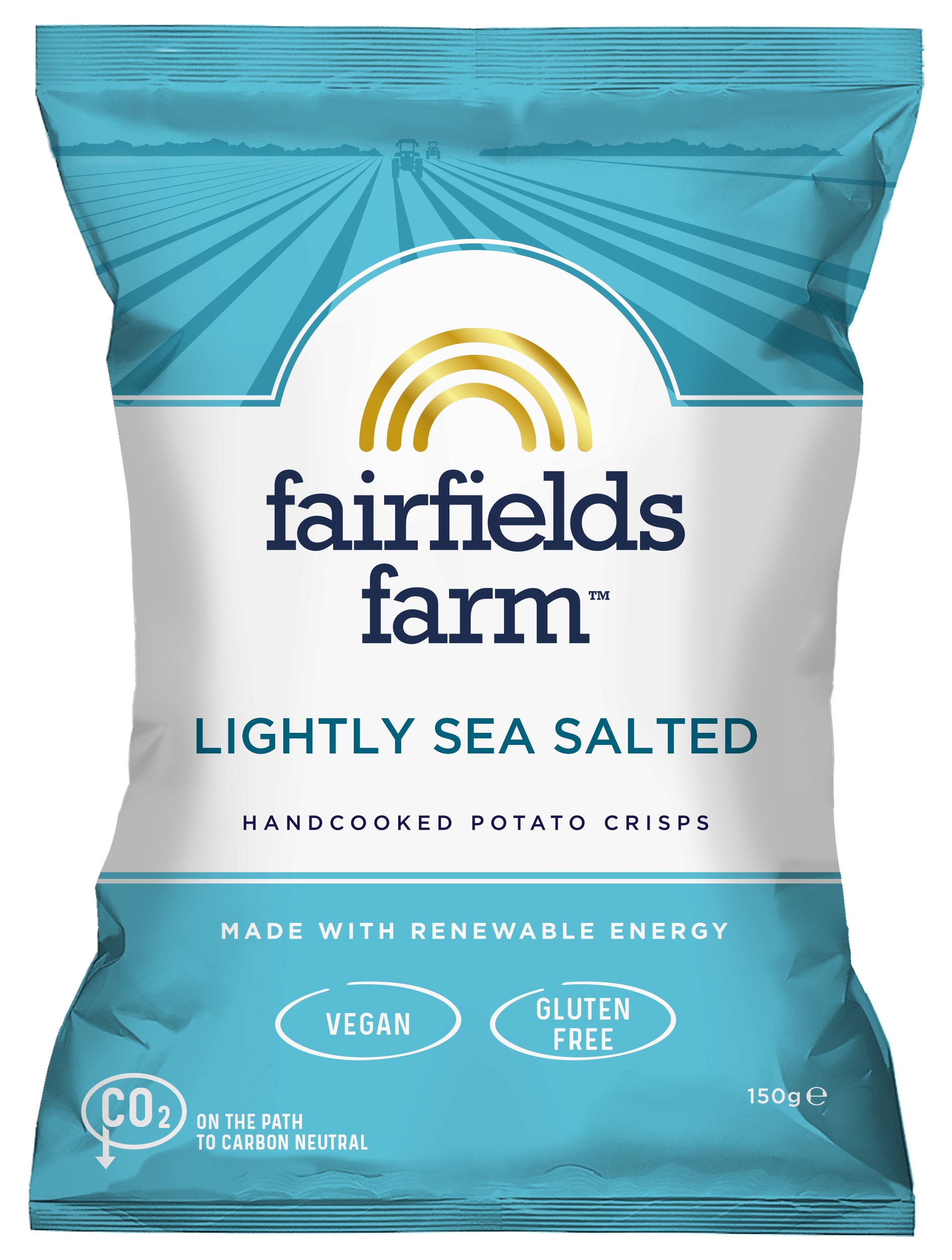 Fairfields Farm Crisps - Lightly Sea Salted 150g | Twelve Green Bottles ...