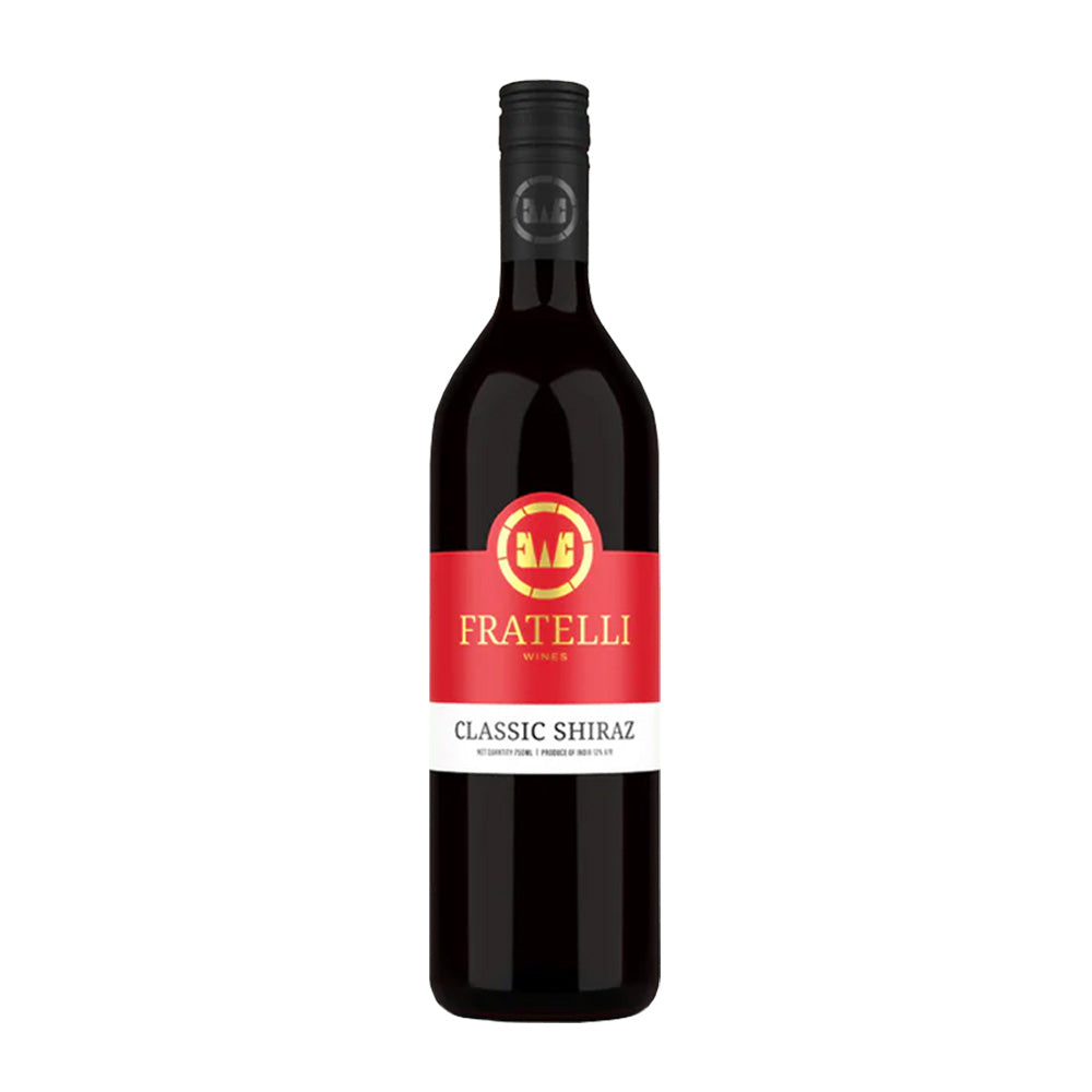 Fratelli Vineyards 12% ABV Classic Shiraz 75cl | Twelve Green Bottles Wine