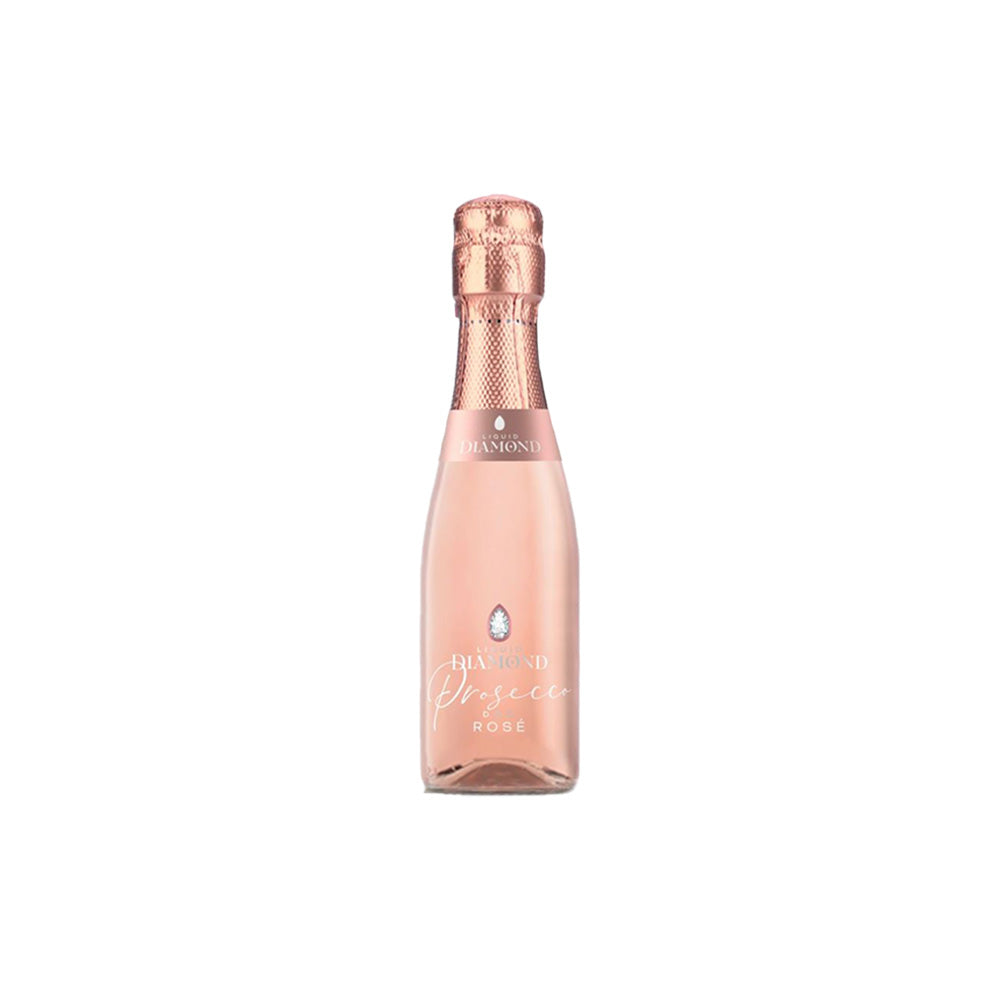 Liquid Diamond Rosé Prosecco 20cl | Twelve Green Bottles Wine