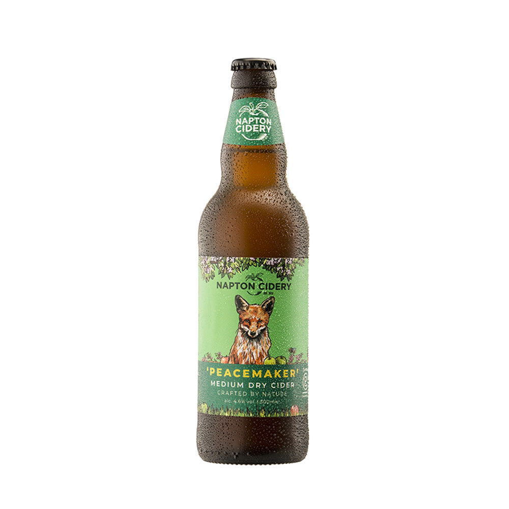 Napton Cidery – Peacemaker Medium Dry Cider | 4.6% ABV Slightly Sparkl ...