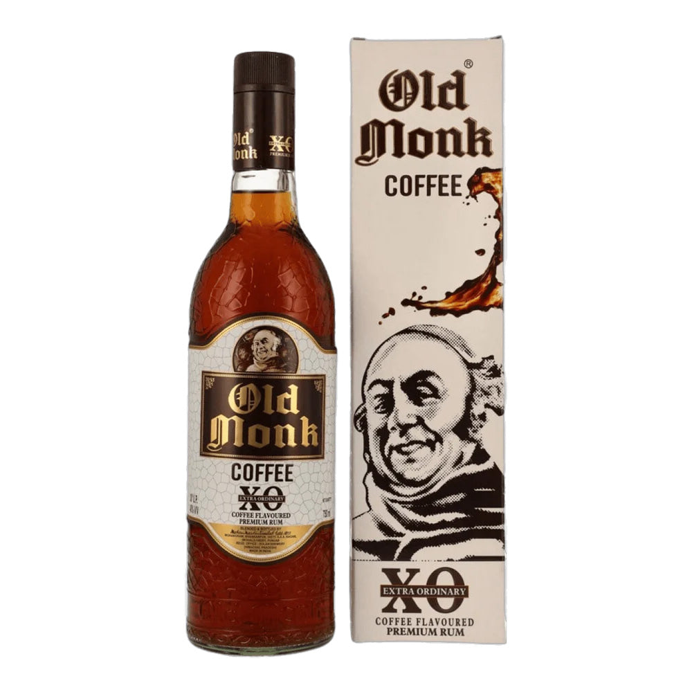 Old Monk – XO 40% ABV Coffee Rum 70cl in Gift Box | Twelve Green ...