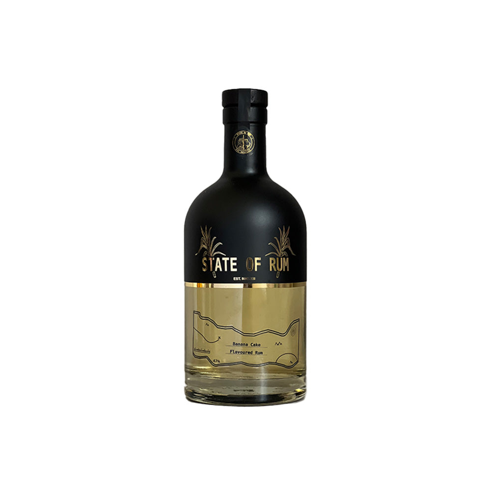 State of Rum – 47% ABV Banana Cake Rum 70cl | Twelve Green Bottles Wine