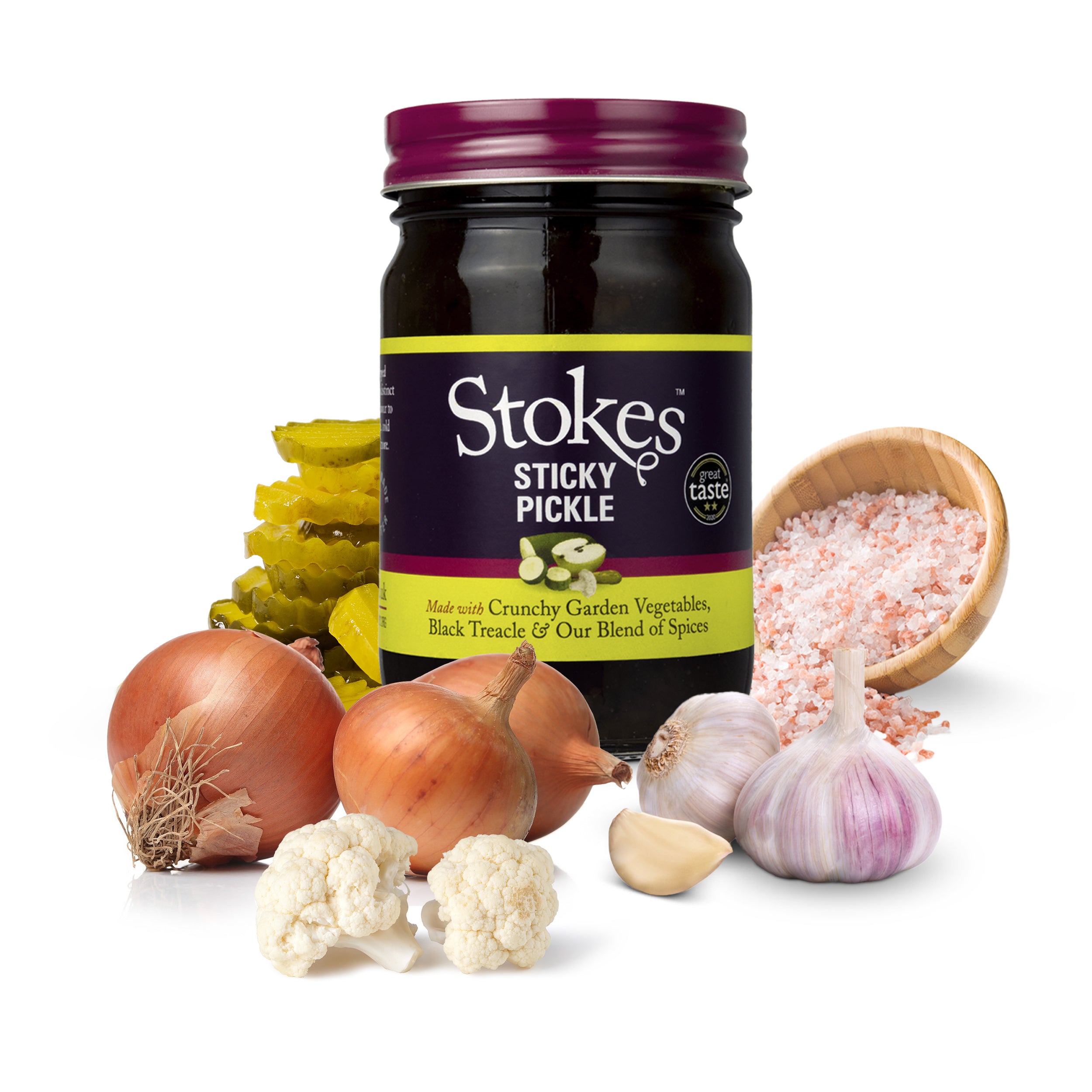 Stokes Sticky Pickle 430g | Twelve Green Bottles Wine